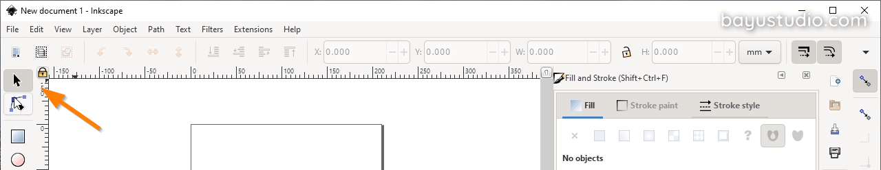 Tutorial Inkscape Part 2: Tampilan UI & Eksplorasi Awal - Bayu Studio