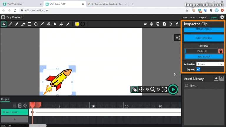 Wick Editor Tutorial - Bayu Studio