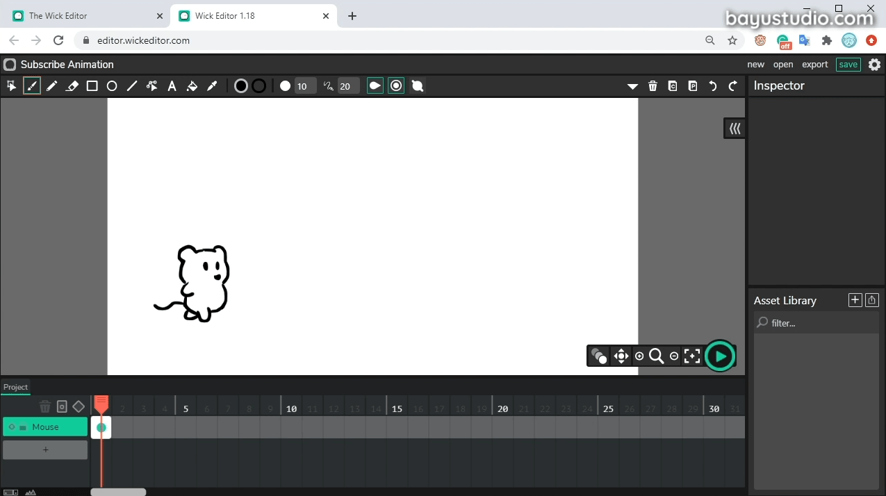 Wick Editor Tutorial - Bayu Studio