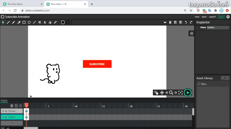 Wick Editor Tutorial - Bayu Studio
