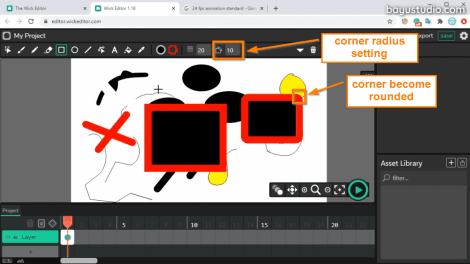 Wick Editor Tutorial - Bayu Studio