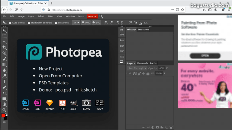 Inkscape & Photoshop #1: Convert SVG to PSD with Editable Vector - Bayu ...