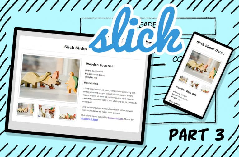 Tutorial Slick Slider part 3: Thumbnail Slider - Bayu Studio
